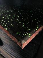 China 2mm thickness colorful EPDM flecks rubber tiles for composite product surface for sale