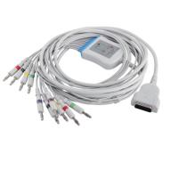 China GE Marqutte EKG Cable And Leadwires IEC 4.0Banana Connector MAC500 MAC600 2104727-001 for sale