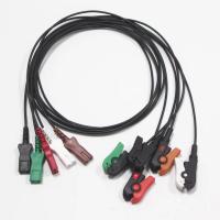 China LL Radio Translucent Wire LL Connector Radiatransparent ECG Leadwires for sale