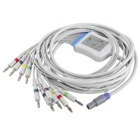 China Welch Allyn SE-PRO-600 M2461A EKG Cable and Leadwires IEC 4.0Banana Connector for sale