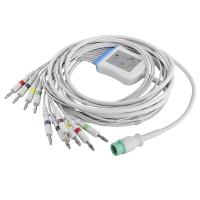 China Mindary Beneview T5 T8 M2461A EKG Cable and Leadwires IEC4.0Banana Connector for sale