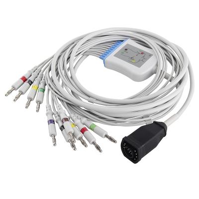 China Zoll EKG Cable E/M Series And Leadwires IEC 4.0 Banana Connector for sale