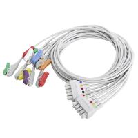 China GE Muliti-Link ECG Leadwires 412682-001 IEC 4.0 Banana EKG Leadwires for sale