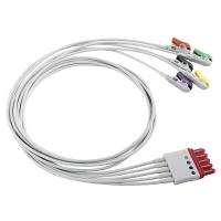 China P-hilips M1978A M1976A 989803125881 ECG Leadwires 5 Lead Cable Lead wire IEC Clip MP 40 IntelliVue M1167A  MRx for sale