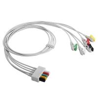 China Mindray Datascope ECG Leadwires 0012-00-1514-03 5 Lead Grabber Clip ECG Lead Wire for sale