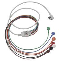 China GE SEER LIGHTR Holter ECG Cable and Leadwires 2008594-002 for sale