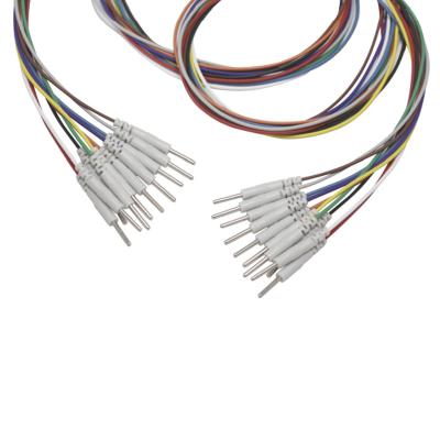 China 3.5 Mono Plug Grabber To 2.0mm EEG Electrodes for sale