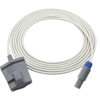 China Anke ASC-553A SpO2 Sensor Ohmeda Tech 7Pin Adult Finger Clip SpO2 Probe for sale