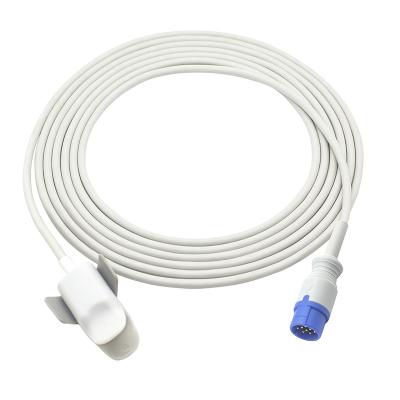 China Biolight Reusable SpO2 Sensor M900 M7000 M9500 Digital 12Pin Pediatric Finger Clip for sale