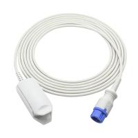 China Mindray Datascope SpO2 Sensor 512FLH 115-012807-00 T5 T8 Round 7 Pin SpO2 Probe IMEC IPM9800 for sale