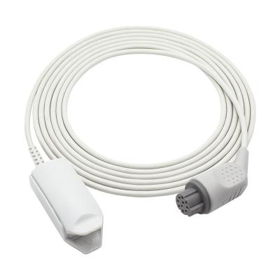 China GE OXY-F4-N TS-F4-N Reusable SpO2 Sensor AS/3 CS/5 Oscar 10Pin Adult Spo2 Finger Probe for sale