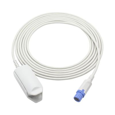 China Drager S-iemens Sirecust Sirem SpO2 Sensor 7Pin Adult Finger Clip SpO2 Probe for sale