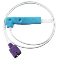 China N-ellcor Oxi-max DB9 9pin MAX-P Disposable SpO2 Sensor N-180 NPB-3940 Infant Pediatric blue spong Disposable SpO2 Probe for sale