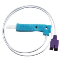 China N-ellcor Oxi-max DB9 9pin MAX-P Disposable SpO2 Sensor N-180 NPB-3940 Infant Pediatric blue spong Disposable SpO2 Probe for sale