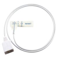 China Datex Disposable Adult SpO2 Sensor White Foam Neonate SpO2 Sensor for sale