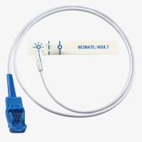 China GE Oxytip Disposable SpO2 Probe Adult / Neonate - White Foam for sale