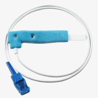China GE Oxytip Disposable SpO2 Sensor Adult /Neonate-Blue Spong for sale