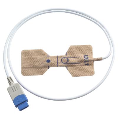 China Datex Ohmeda TS-AP-10 TS-AP-25 Disposable SpO2 Sensor 3800 3900 Adult /Neonate Non woven Fabric Disposable SpO2 Probe for sale