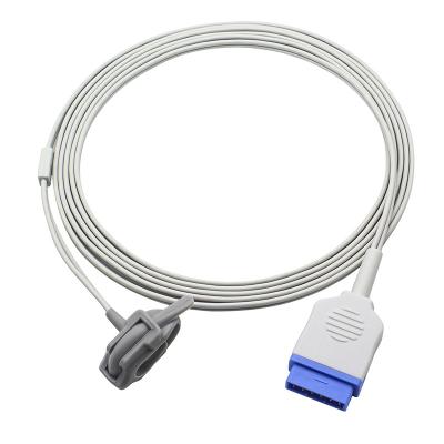 China GE Healthcare Marquette Datex Ohmeda OXY-F4-GE TS-F4-GE Spo2 sensor 11Pin Carescape V100 B650 SpO2 Probe for sale