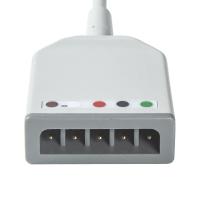 China Mindray 0012-00-1255-01 TPU ECG Trunck Cable AAMI 6Pin ECG Cable for sale