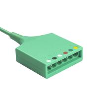 China Sie-me-ns Draeger MS16256 6Lead ECG Trunk Adapter Cable Drager ECG Extension Trunk Cable Single Pin Connector for sale