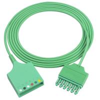 China Sie-me-ns Draeger MS16256 6Lead ECG Trunk Adapter Cable Drager ECG Extension Trunk Cable Single Pin Connector for sale