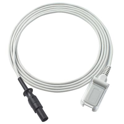 China M&B SpO2 Sensor Cable 6Pin to DB9 SpO2 Adapter Extension Cable 2.4M TPU for sale