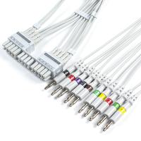 China Mortara ECG Leadwires 9293-041-50, 9293-046-60 IEC 4.0 Banana EKG Leadwires for sale