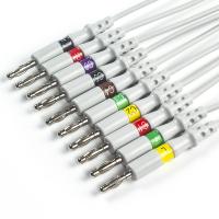 China Mortara ECG Leadwires 9293-041-50, 9293-046-60 IEC 4.0 Banana EKG Leadwires for sale