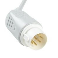 China P-hilips 8Pin ECG Cables and Leadwires 3Lead M1735A Snap ECG Cable for sale