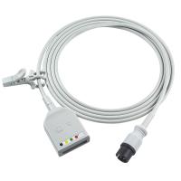 China Mindray 0012-00-1255-01 TPU ECG Trunck Cable AAMI 6Pin ECG Cable for sale