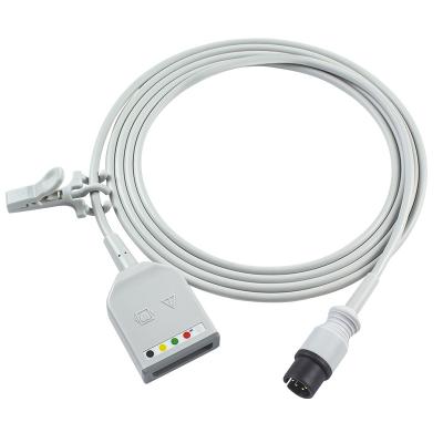 China Mindray 0012-00-1255-01 TPU ECG Trunck Cable AAMI 6Pin ECG Cable for sale