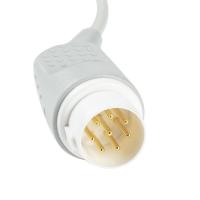 China ECG Trunk Cable 8Pin 3Lead  ECG Cable To Din Leadwires for sale