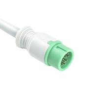 China Comen ECG Cable and Leadwires 5Lead IEC Clip 12Pin Connector ECG Cable for sale