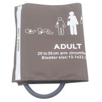 China Reusable Adult NIBP Cuff Single Tube TPU 25-35CM TPU Blood Pressure Cuff for sale