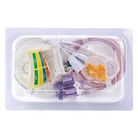 China PVB PB Dual Double Type Disposable Invasive Blood Pressure Transducer For IBP Adapter Cable for sale