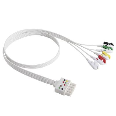 China S-iemens ECG Leadwires Disposable 5 Lead ECG Cable And Leadwires for sale