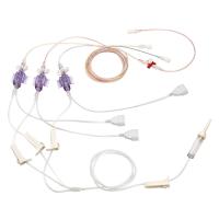 China PVB PB Ternary Type Disposable IBP Transducer Blood Pressure Transducer for IBP Adapter Cable for sale