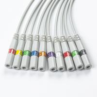 China ECG Parts Pigtail Adapters 989803101701 40498E 4.00MM ECG Snap To Banana Plug Adapter for sale