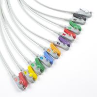 China ECG Parts Pigtail Adapters 989803101701 40498E 4.00MM ECG Snap To Banana Plug Adapter for sale