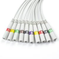 China Banana Needle To Clip ECG Adapter Pigtail Adapters 3.00MM IEC ECG Electrode Connector for sale