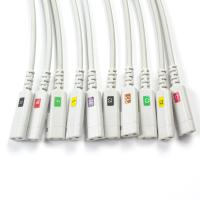China CONMED D Series ECG Lead Wire Twin Pin DL10 DL36-10 10 Lead Banana Connector for sale