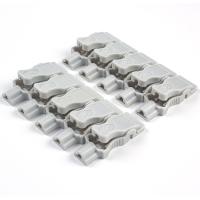 China AHA IEC ECG Alligator Clip Electrodes Banana To Tab Adapters 9490-214 for sale
