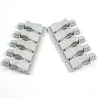 China AHA IEC ECG Alligator Clip Electrodes Banana To Tab Adapters 9490-214 for sale