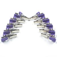 China Veterinary ECG Parts Reusable ECG Alligator Clip Adapters 9101-20-58104 ECG Electrodes Connector for sale