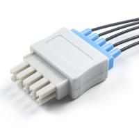 China Datex MRI Radiao Translucent Cable 5 Lead X-Ray ECG Lead Wire for sale