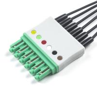 China Si-em-ens Drager Radio Translucent Wire X-Ray 5 Lead MRI ECG Lead Wire for sale