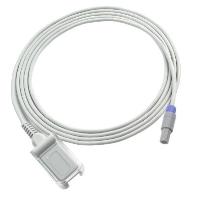 China Comen SpO2 Sensor Cable 6Pin to DB9 SpO2 Extension Cable 2.4M TPU for sale