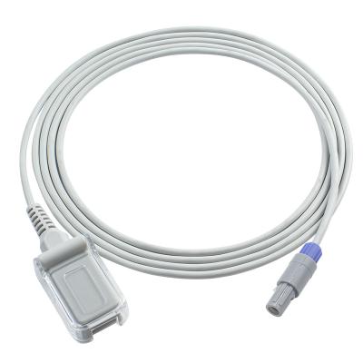 China Creative Compatible SpO2 Sensor Cable 6Pin 2.4M 0010-20-42594 for sale