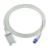 China Drager S-iemens SpO2 Sensor Probe 7Pin To DB9 SpO2 Extension Cable 2.4M TPU for sale